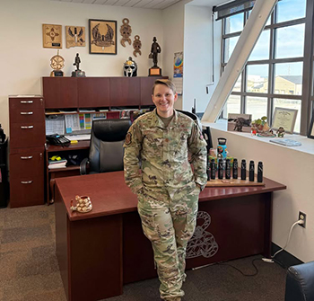 USAF Major Alyssa Heimerman Continues Leadership Through Service