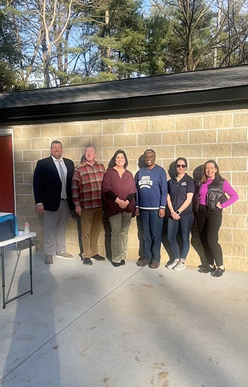 Photo ID: (Chris Layloff, ECF Board Member; Rich Walker, ECF Board ...