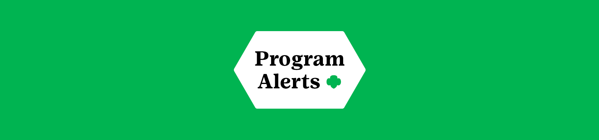 Program Alerts